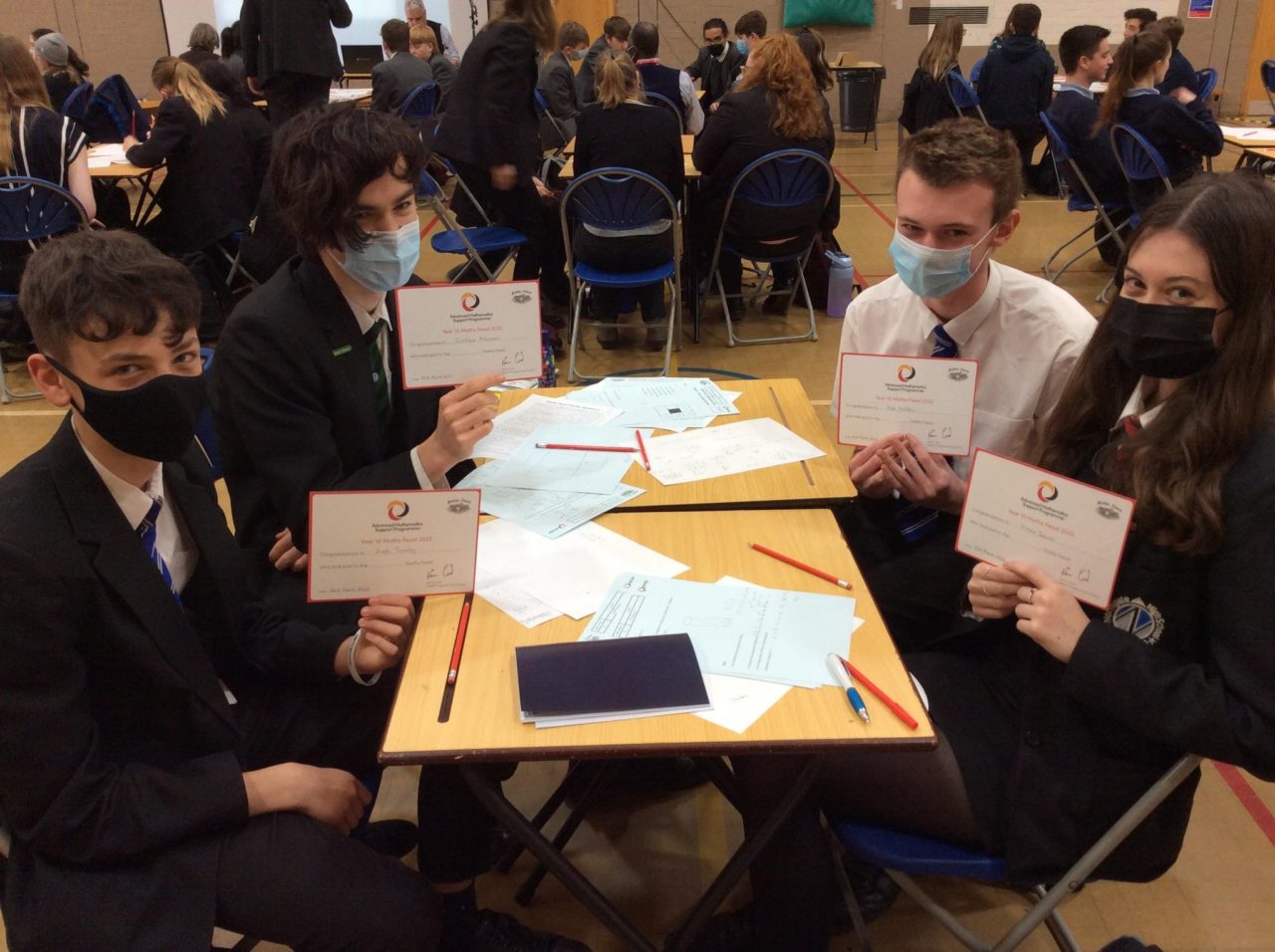 Year 10s rise to the challenge at the Maths Feast competition ...